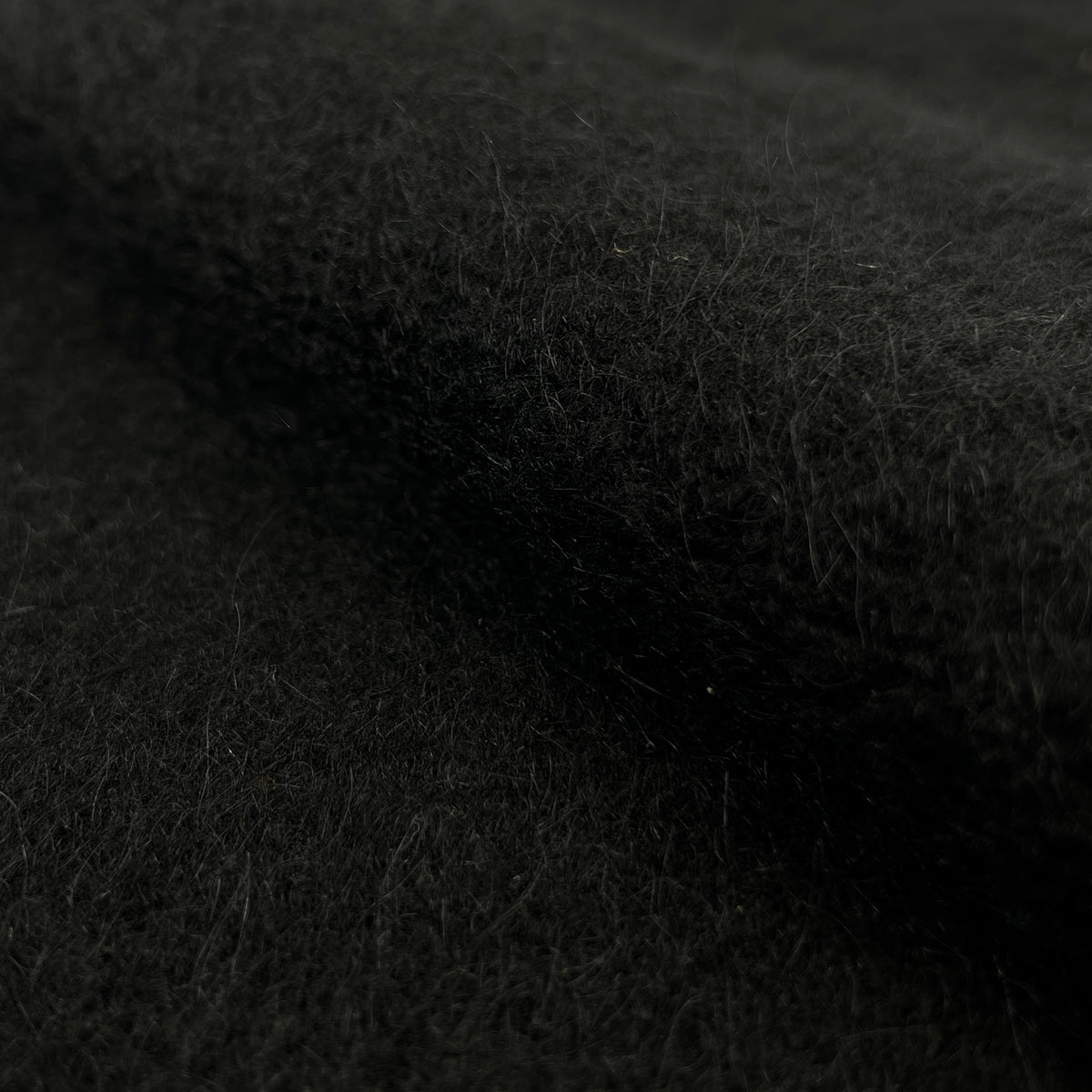 Italian Wool Boucle Knitted Coating - Black | SKU 8032 #S90 — Nick Of ...