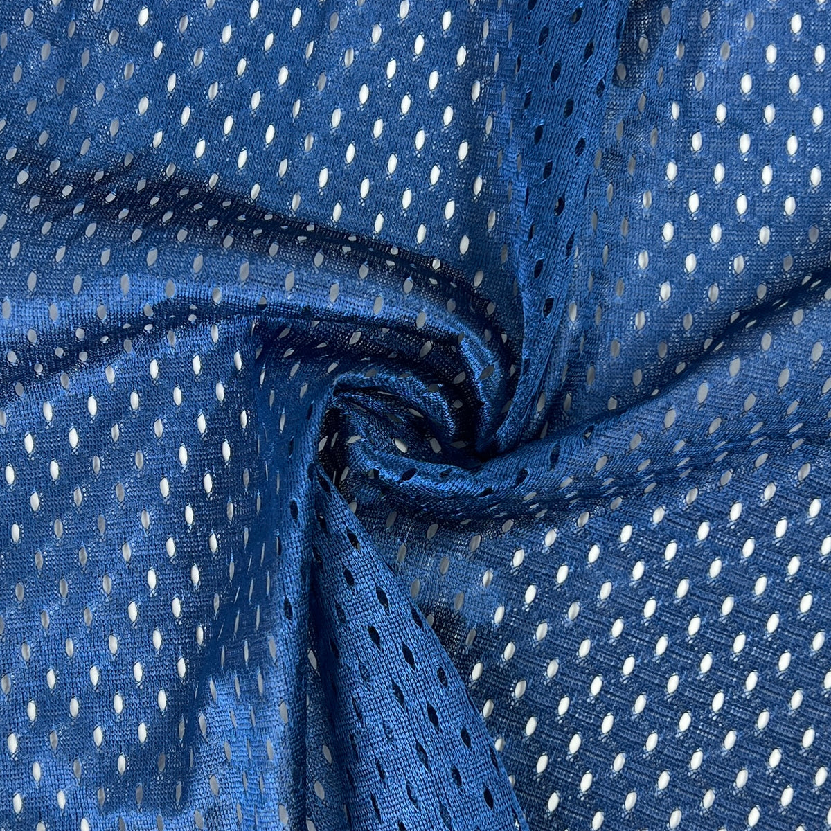Football Mesh - Royal | SKU 7813B #S51 — Nick Of Time Textiles