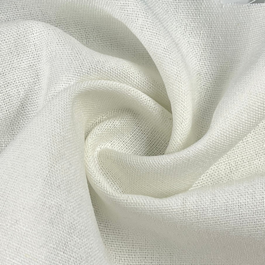 Ivory Laundered Linen – 6 oz Linen Woven Fabric — Nick Of Time Textiles