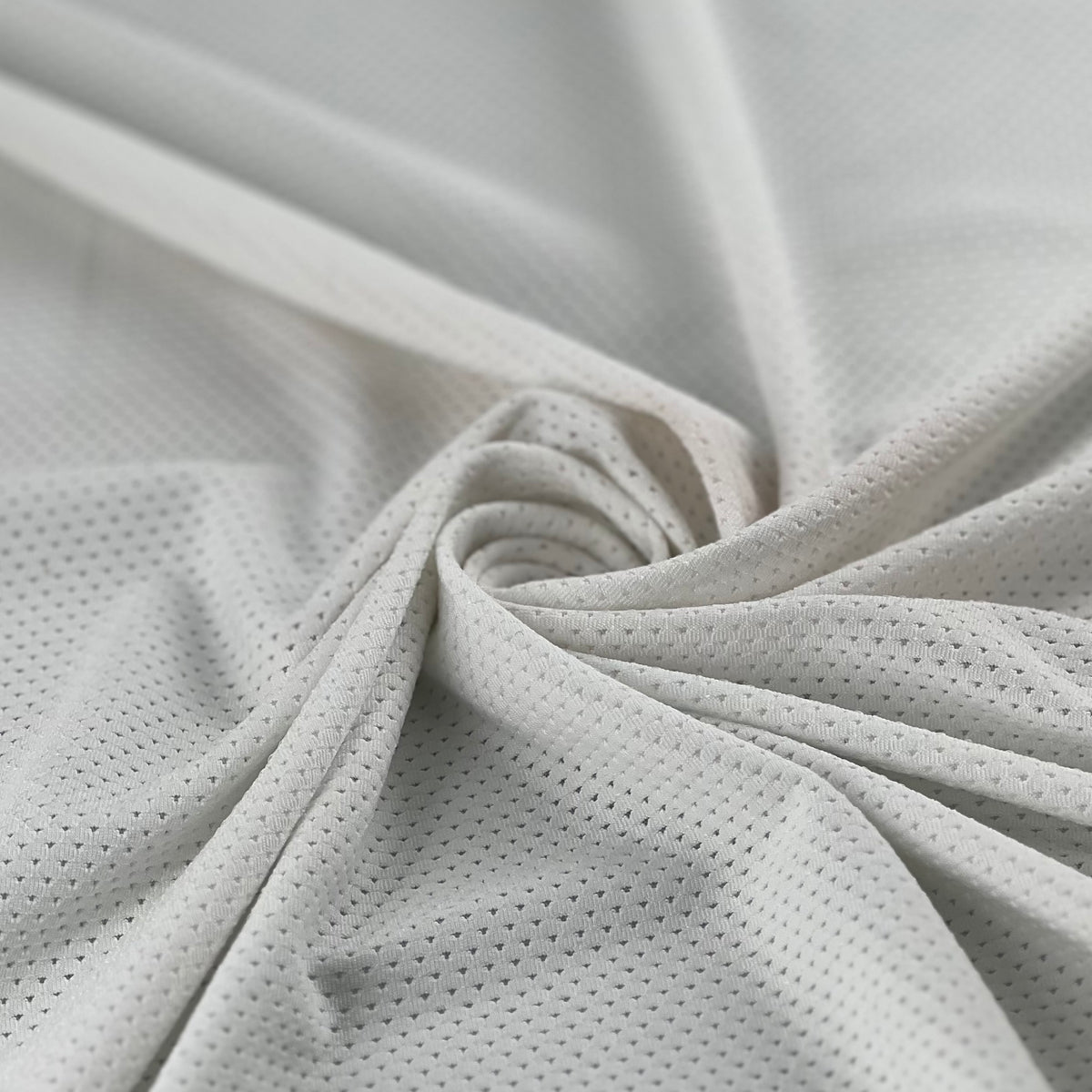 White | Sport Mesh - SKU 7422 #S1 — Nick Of Time Textiles