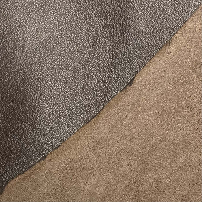 Aged Plum | Italian Leather Hide — Nick Of Time Textiles